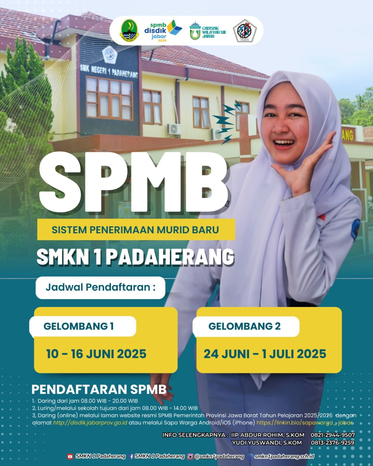 Informasi SPMB SMKN 1 Padaherang - SMKN 1 Padaherang